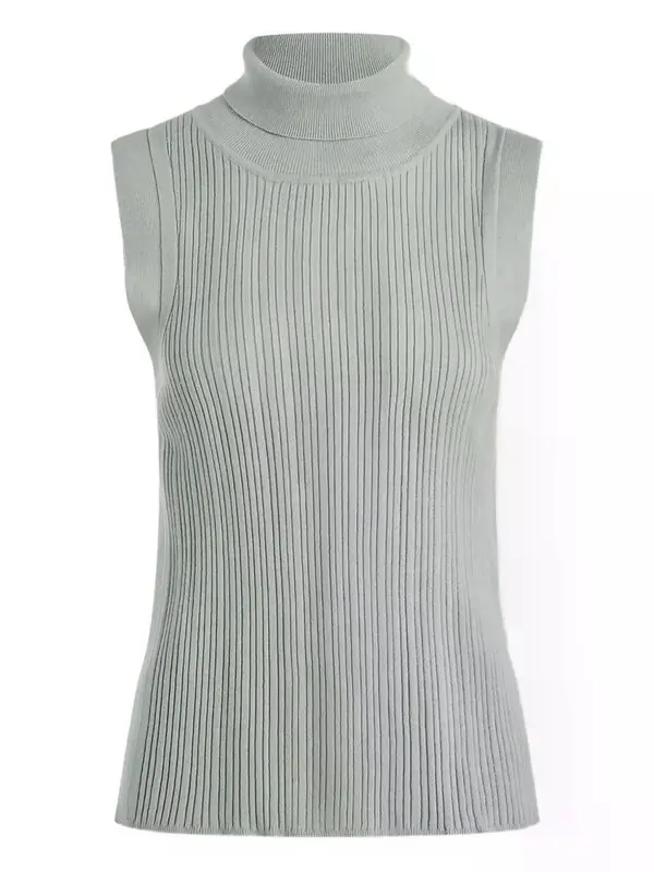 Varley Ribbed Turtleneck Tank Top