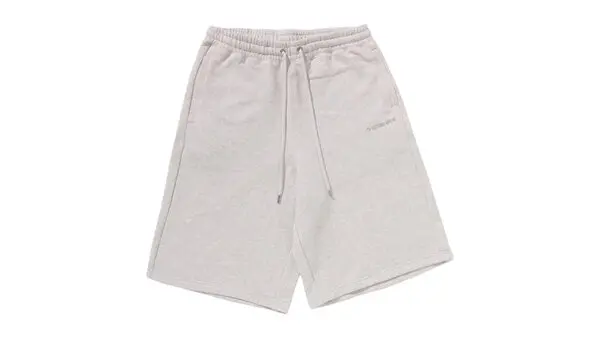 BAPE Bathing Ape Logo Relaxed Fit Sweat Shorts - Gray