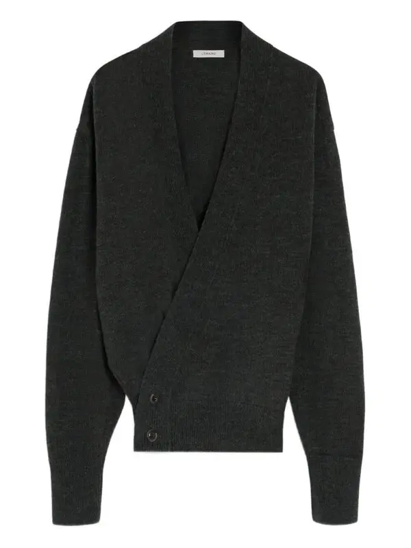 LEMAIRE Wrap Cardigan - Brown
