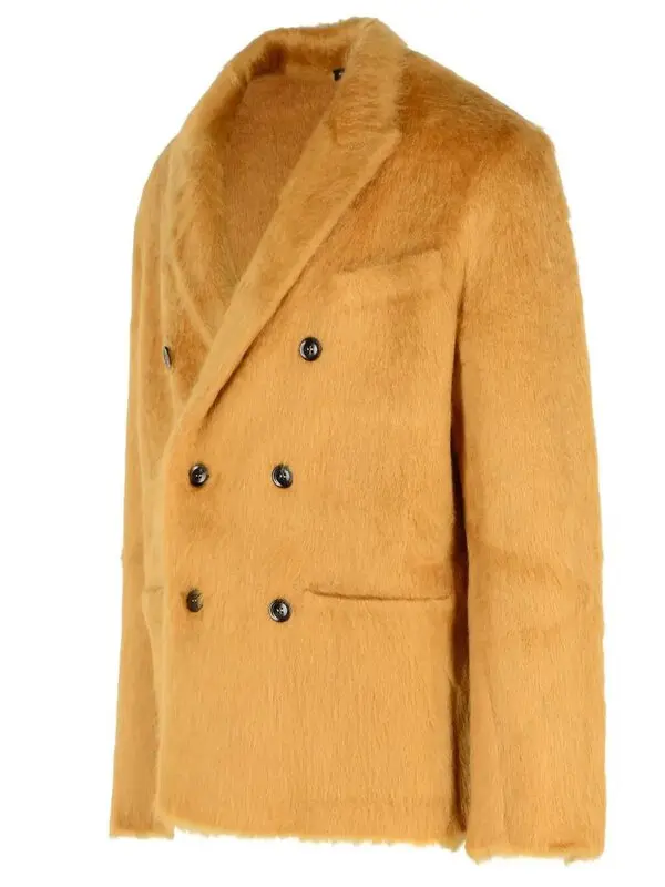 TOM FORD Mohair Double Breasted Jacket