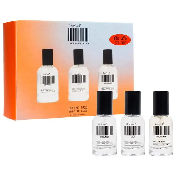 DEDCOOL Mini Milk Family Deluxe Trio Fragrance Sampler Set