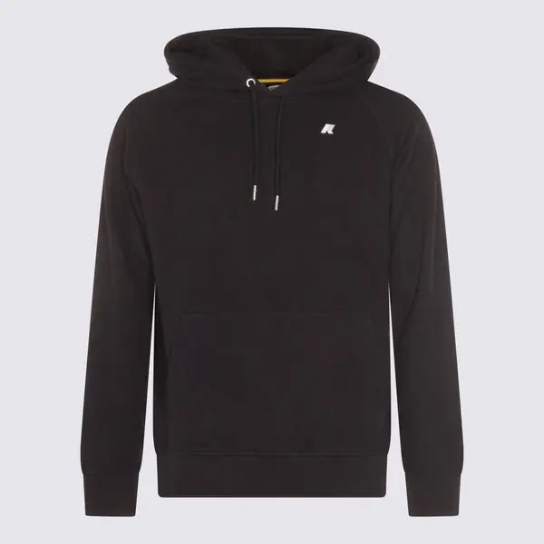 K-WAY Dark Blue Cotton Alban Heavy Fleece Sweatshirt - Blue Depth