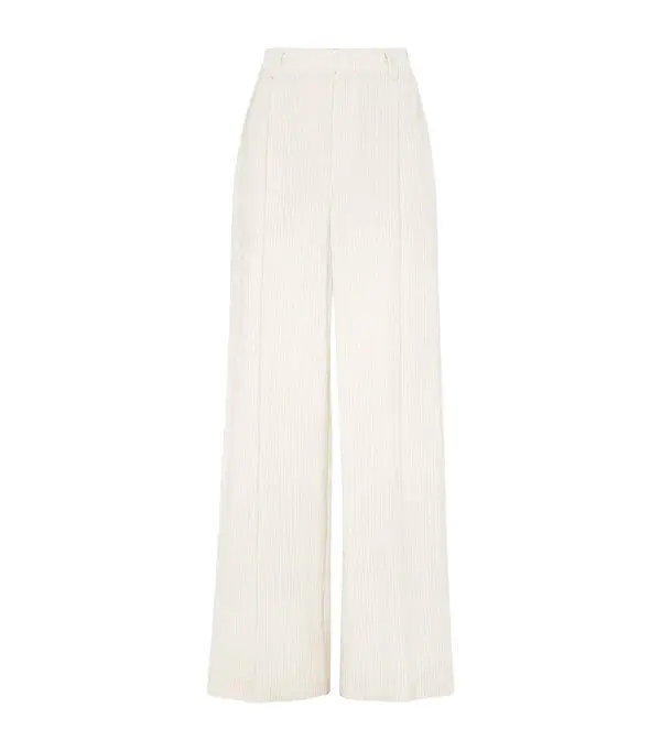 Brunello Cucinelli Corduroy Wide-leg Trousers
