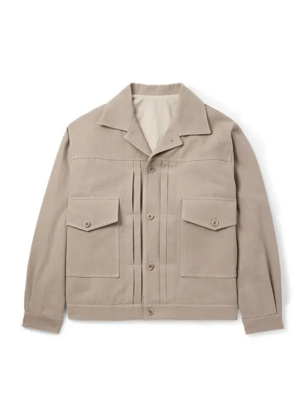 STOFFA Road Cotton-canvas Jacket
