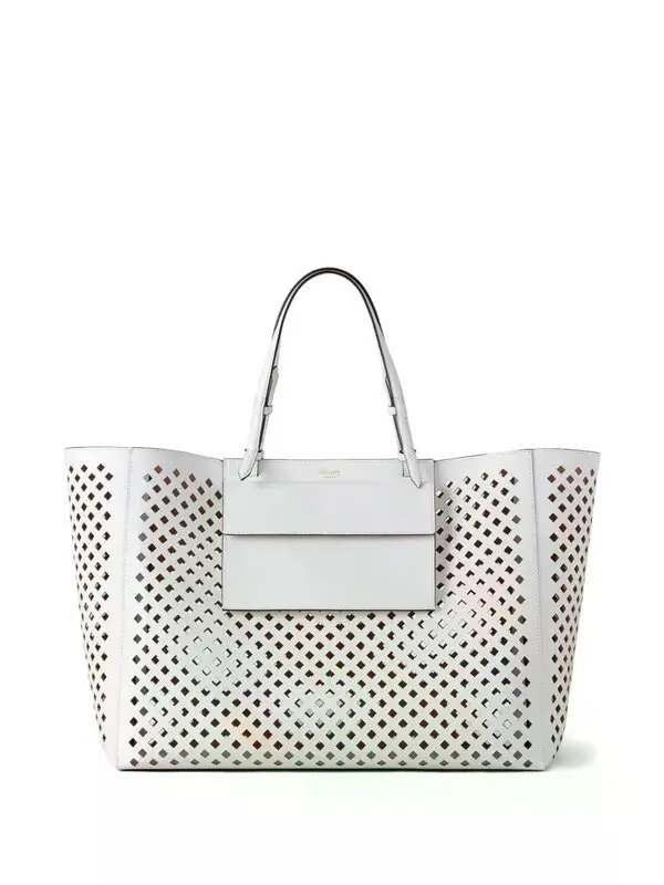Mulberry Perforated Leather Tote