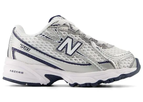 NEW BALANCE 740 Bungee Lace - White/navy Blue/red