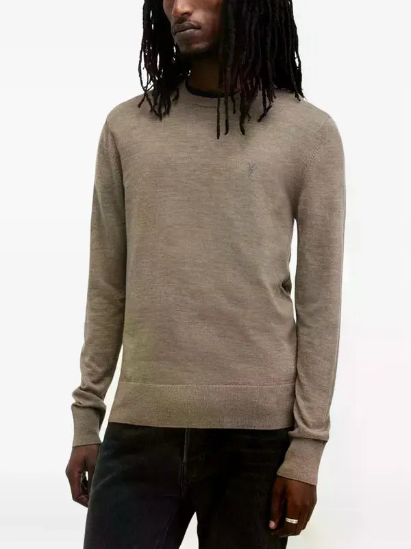 All Saints Mode Crew-neck Sweater - Neutrals