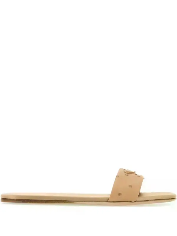 Prada Studded Leather Sandals