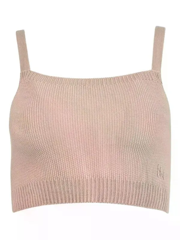 Alexandra Golovanoff Bracach Ribbed-knit Top