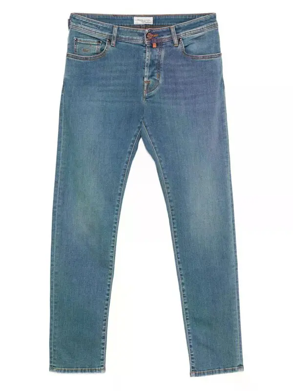 Jacob Cohen Five-pocket Straight Leg Jeans