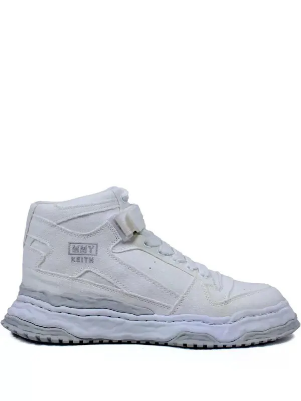 Mihara Yasuhiro Keith High-top Sneakers - White