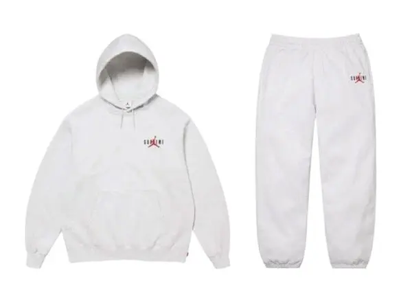 Supreme X Jordan Tracksuit Fw24 - Ash Grey