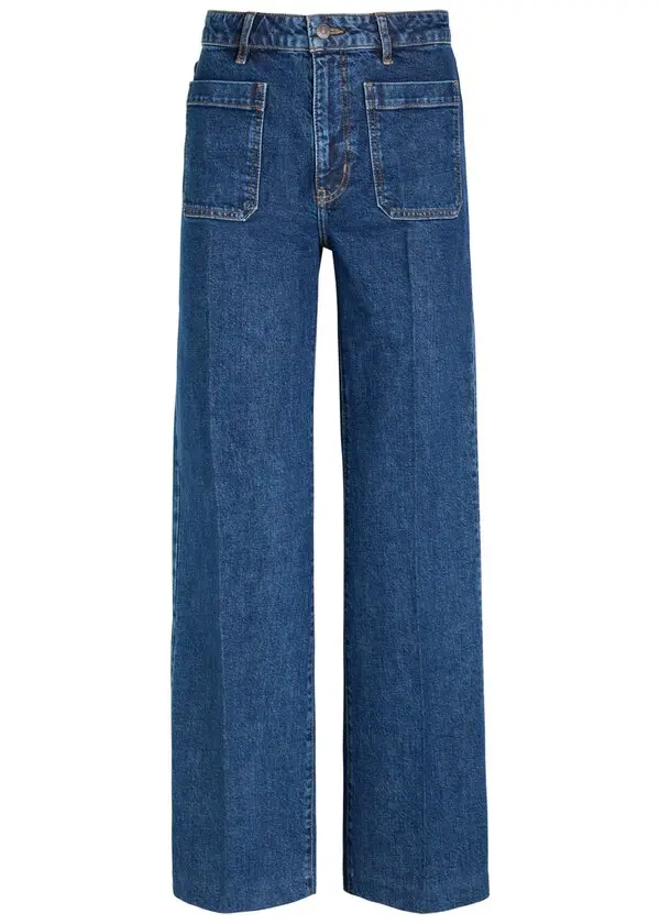 FRAME The Refined Wide-leg Jeans