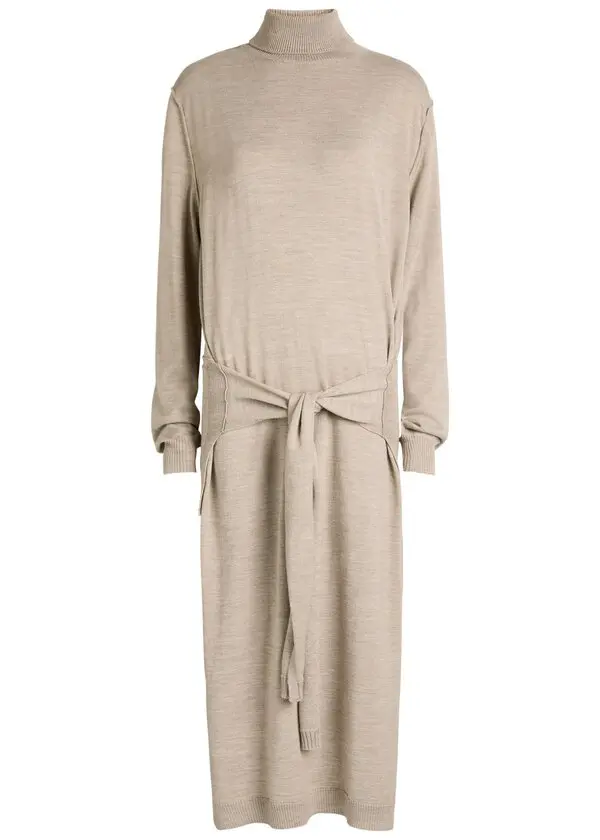 LEMAIRE Knit Jumper-effect Midi Dress