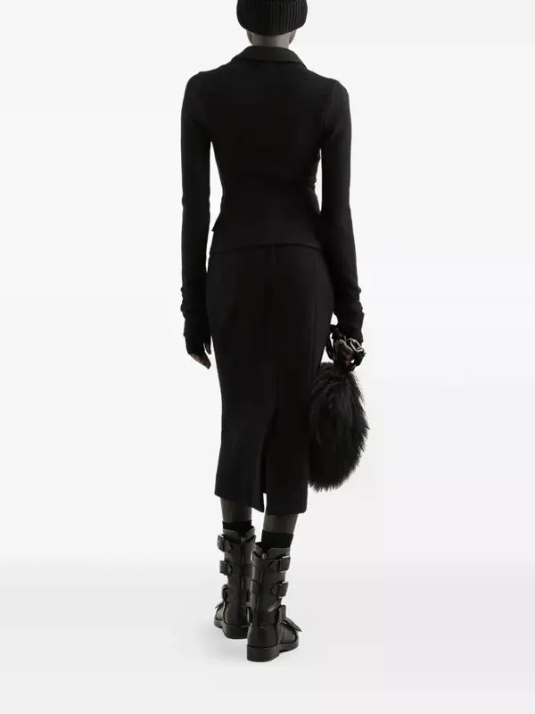 Dolce & Gabbana Wool Midi Skirt
