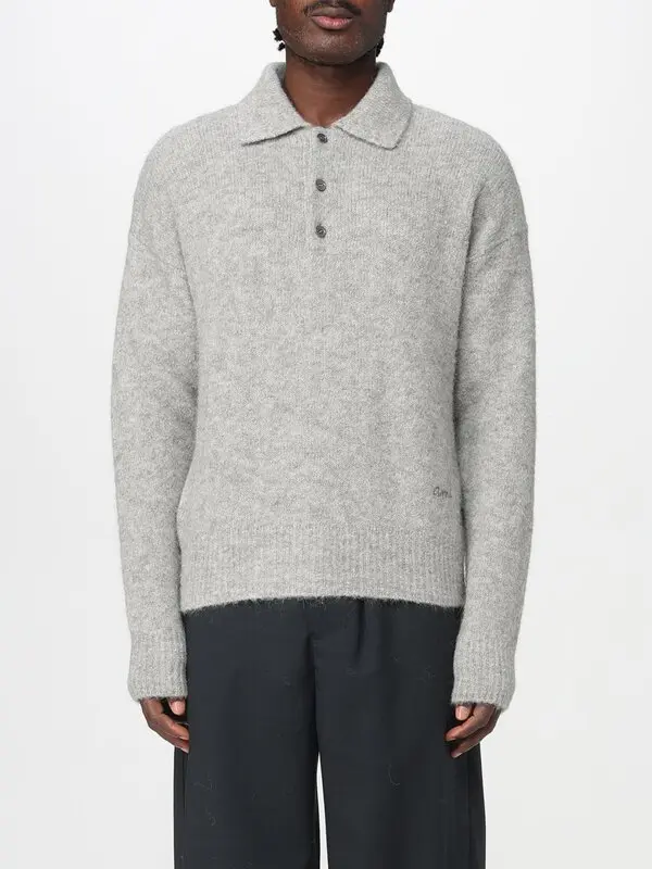 Ami Polo Shirt - Grey