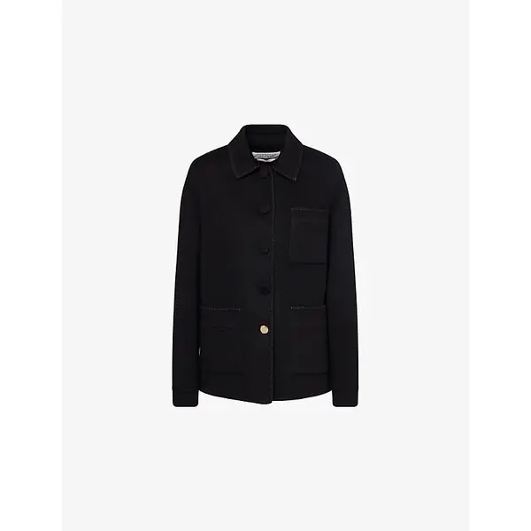 Gabriela Hearst Ulu Chore Jacket - Black