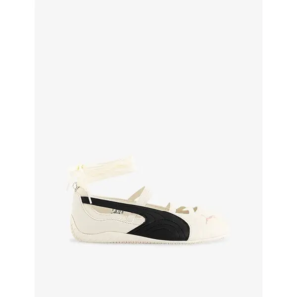PUMA Speedcat Sd X Rose Suede Ballet Trainers