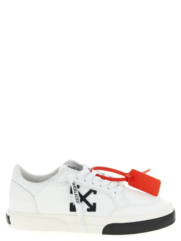 Off-White Vulcanized Leather Sneakers - Multicolor