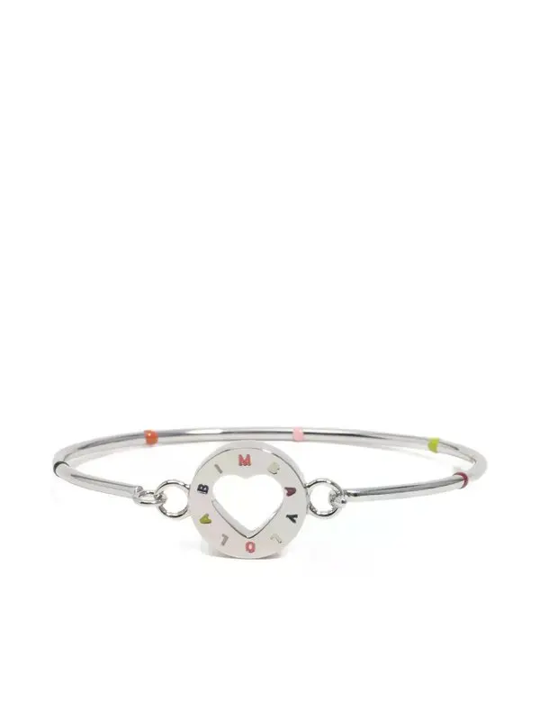 Bimba Y Lola Heart-shaped Disc Bracelet