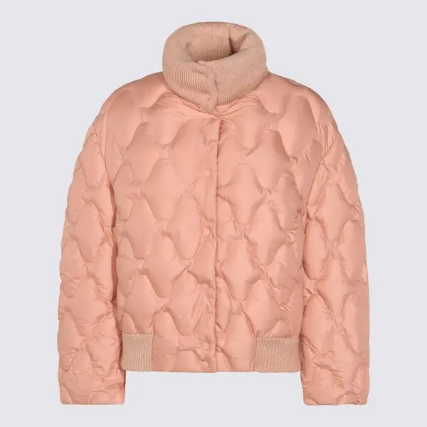 Fabiana Filippi Down Jacket - Rosa Creta