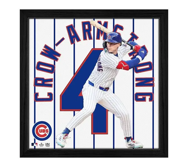 HIGHLAND MINT Pete Crow-armstrong Cubs Impact J Ersey Frame