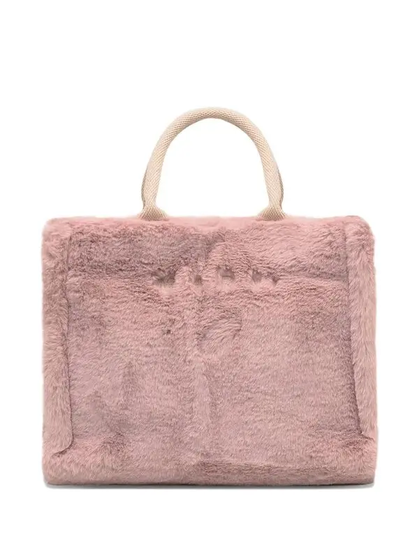 Marni Faux Fur Tote Bag - Multicolor