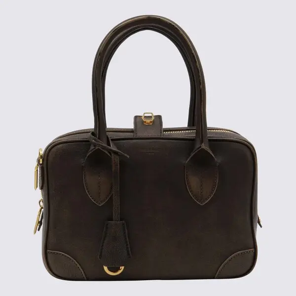 Golden Goose Leather Top Handle Bag