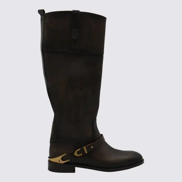 Golden Goose Leather Knee-high Boots
