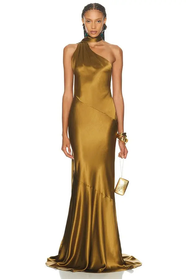 Retrofete Kelsa Dress - Ochre