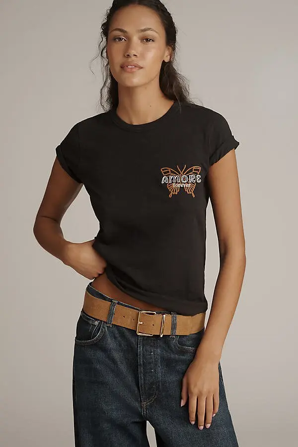 PILCRO Charmed Life Graphic Tee