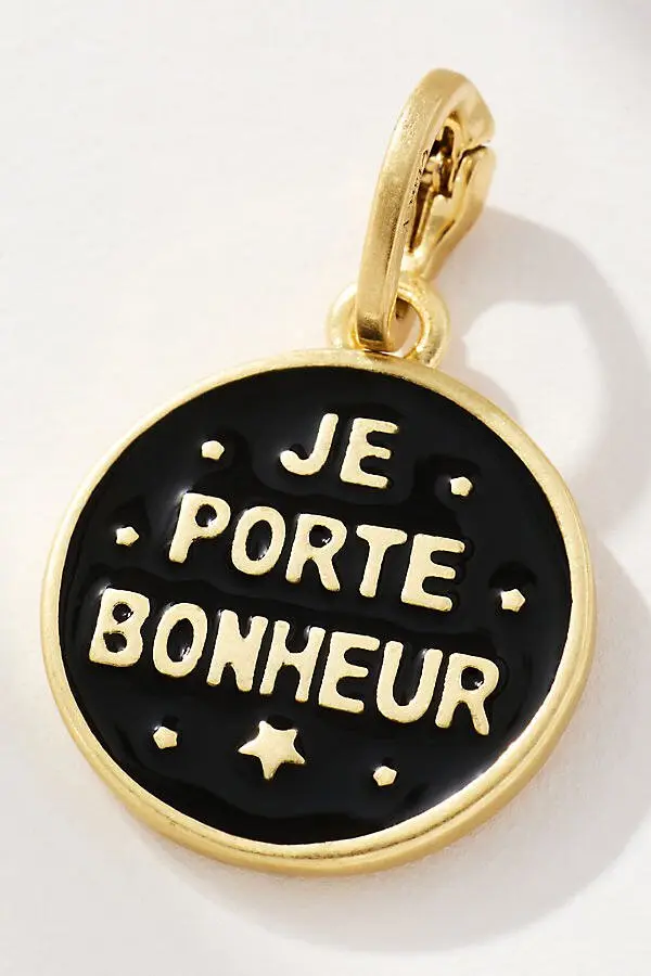 Clare V. Bonheur Coin Charm