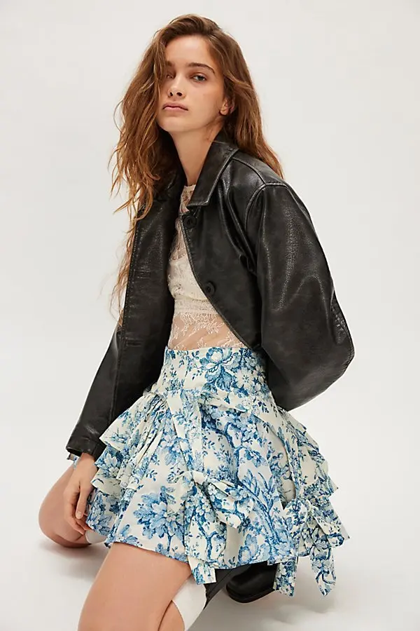 SELKIE Boudoir Mini Skirt