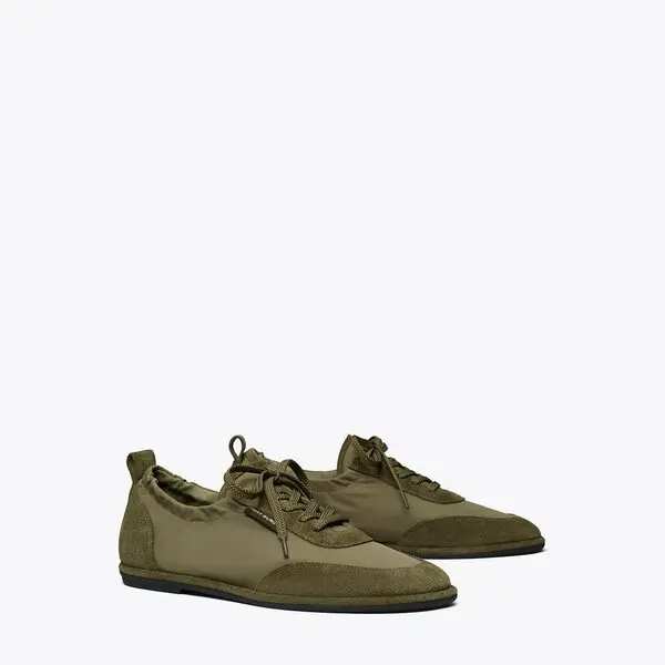 Tory Burch Ballet Sneaker - Army/aneto