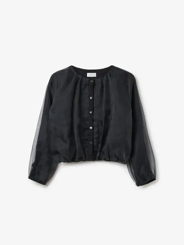 HOUSE OF DAGMAR Chiffon Cardigan