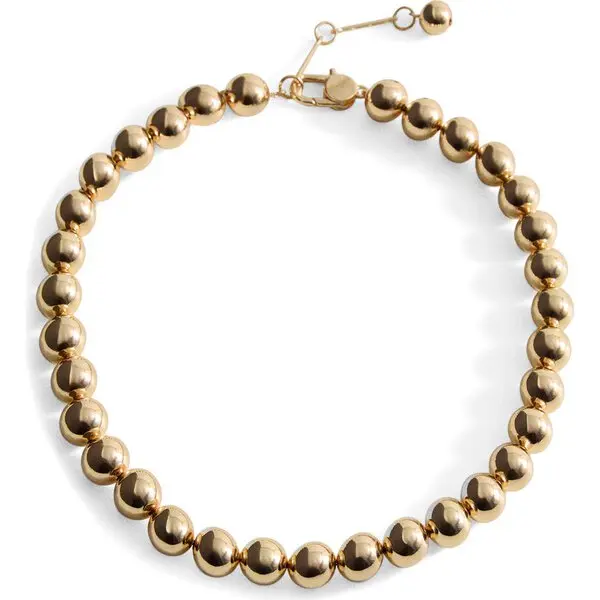 Mango Selection Polished Bead Necklace