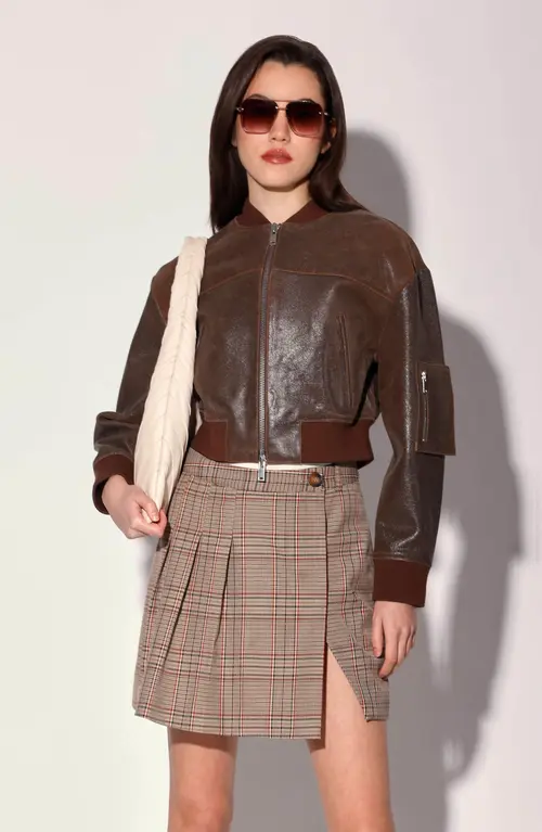 Walter Baker Sia Plaid Mini Skirt - Cheshire Plaid /multicolor
