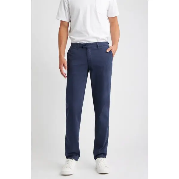 BRAX Fabio Idx Flat Front Modern Fit Cotton Blend Chinos - Universe