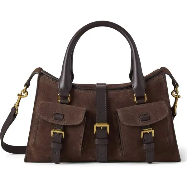 Mulberry Small Roxanne Suede Crossbody Bag