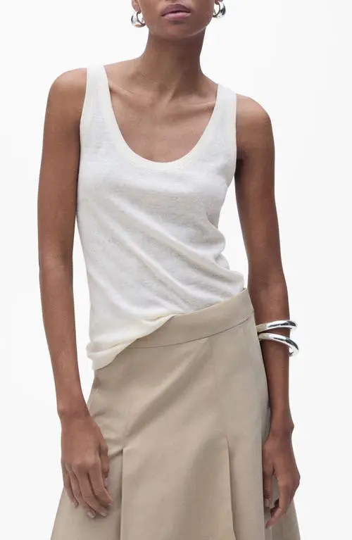 Mango Linen Tank