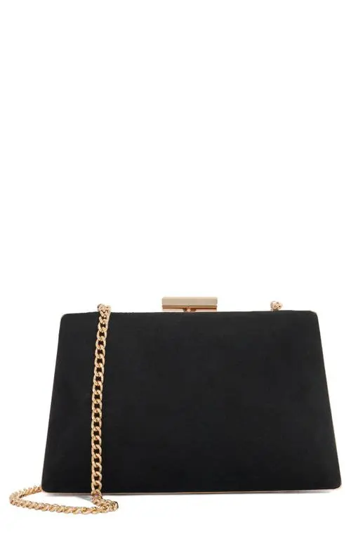 Dune London Bellaria Frame Clutch - Black