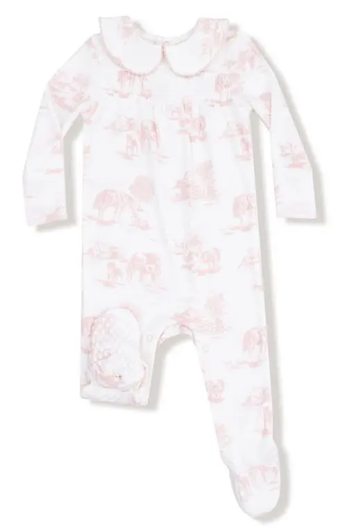 ANGEL DEAR Farm Toile Print Footie