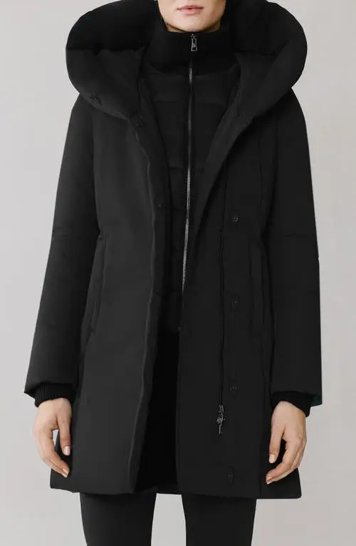 Soia & Kyo Camelia Water Repellent 700 Fill Power Down Coat