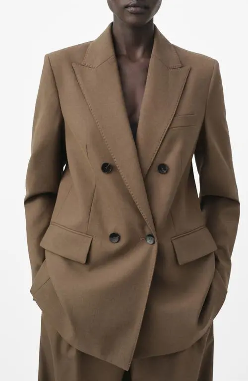 Mango Selection Double-breasted Suit Blazer