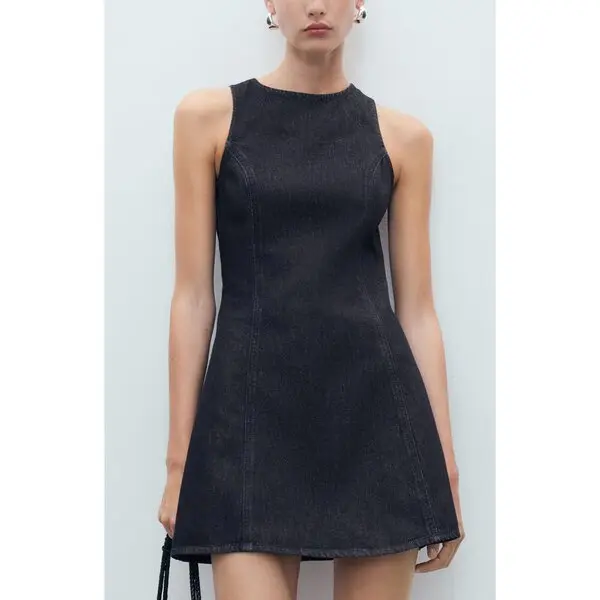 Mango Sleeveless A-line Mini Dress