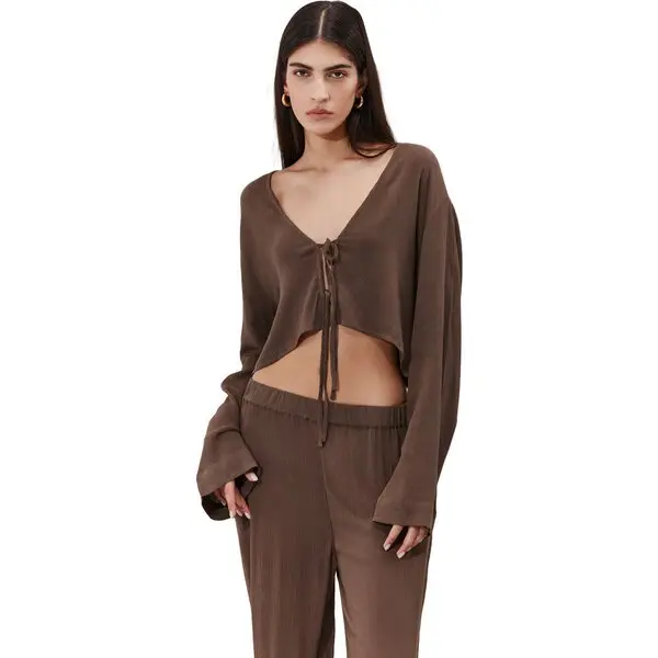 GOTTEX BEACH LIFE Solena Crêpe Crop Top Cover-up