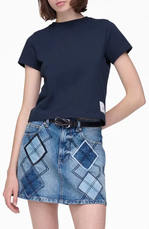 Marc Jacobs Stinky Flower Graphic T-shirt - Navy Multi