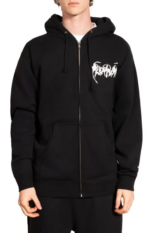 PLEASURES Pond Graphic Zip Hoodie