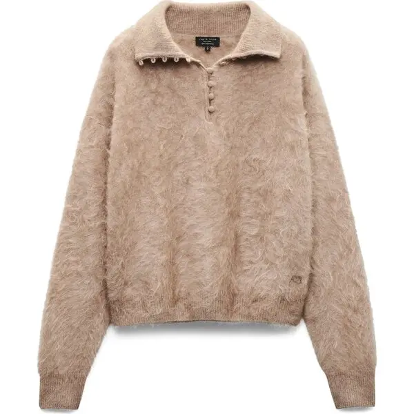 Rag & Bone Jada Brushed Cashmere Sweater