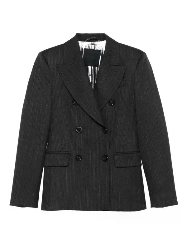 Liu Jo Pinstripe Double-breasted Blazer